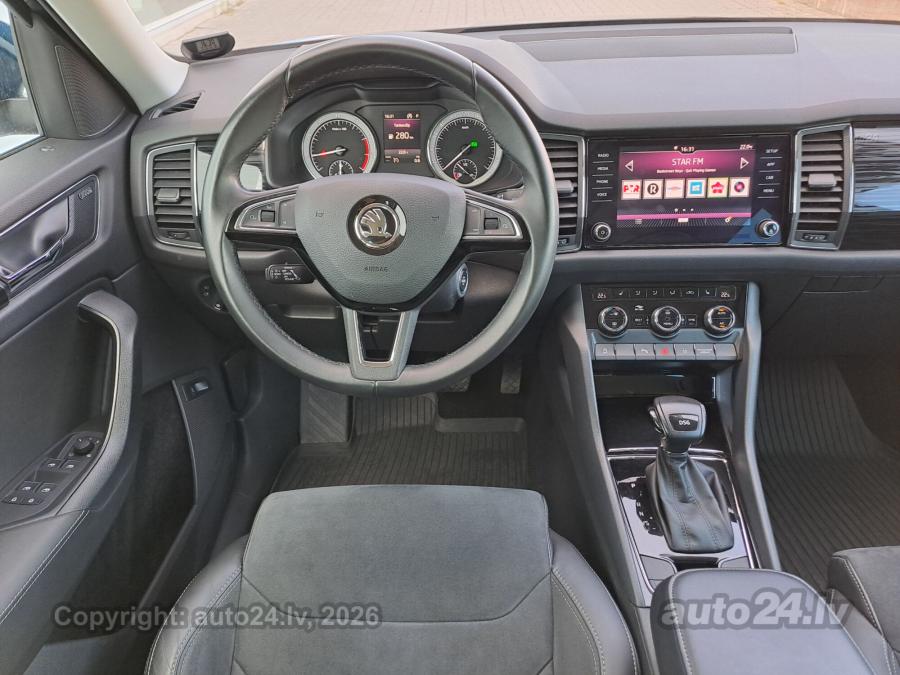 Синий Шкода Kodiaq 2019 в Тарту, объемом двигателя 1.50 л и пробегом 125 тыс. км за 21900 €, фото 4 на AUTOMOTO.COM.LV