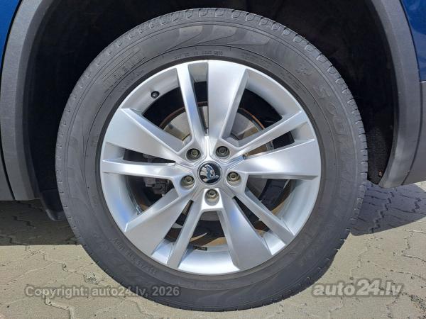 Blue Skoda Kodiaq 2019 in Tartu, with an engine capacity of 1.50 L and mileage of 125 thousand km for 21900 €, photo 8 on AUTOMOTO.COM.LV