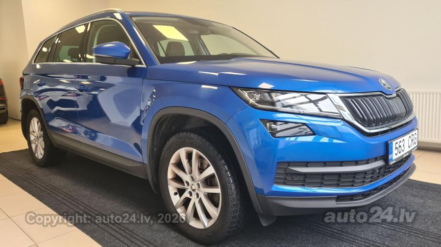 Синий Шкода Kodiaq 2019 в Тарту, объемом двигателя 2.00 л и пробегом 132 тыс. км за 23900 €, фото 1 на AUTOMOTO.COM.LV