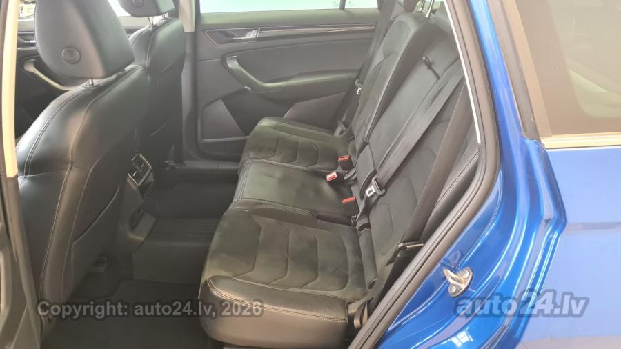 Синий Шкода Kodiaq 2019 в Тарту, объемом двигателя 2.00 л и пробегом 132 тыс. км за 23900 €, фото 6 на AUTOMOTO.COM.LV