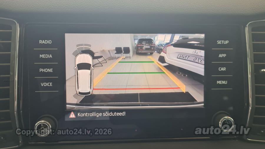 Синий Шкода Kodiaq 2019 в Тарту, объемом двигателя 2.00 л и пробегом 132 тыс. км за 23900 €, фото 11 на AUTOMOTO.COM.LV