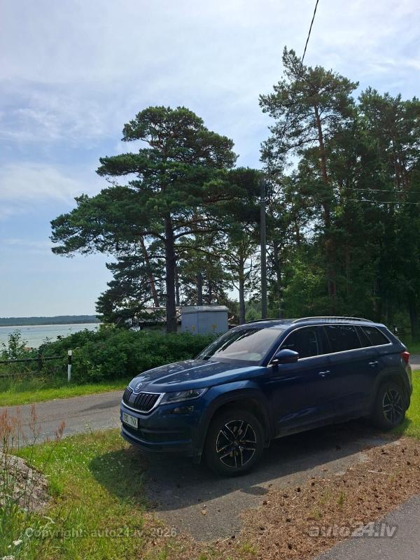 Blue Skoda Kodiaq 2019 in Tallinn, with an engine capacity of 1.50 L and mileage of 180 thousand km for 16999 €, photo 1 on AUTOMOTO.COM.LV