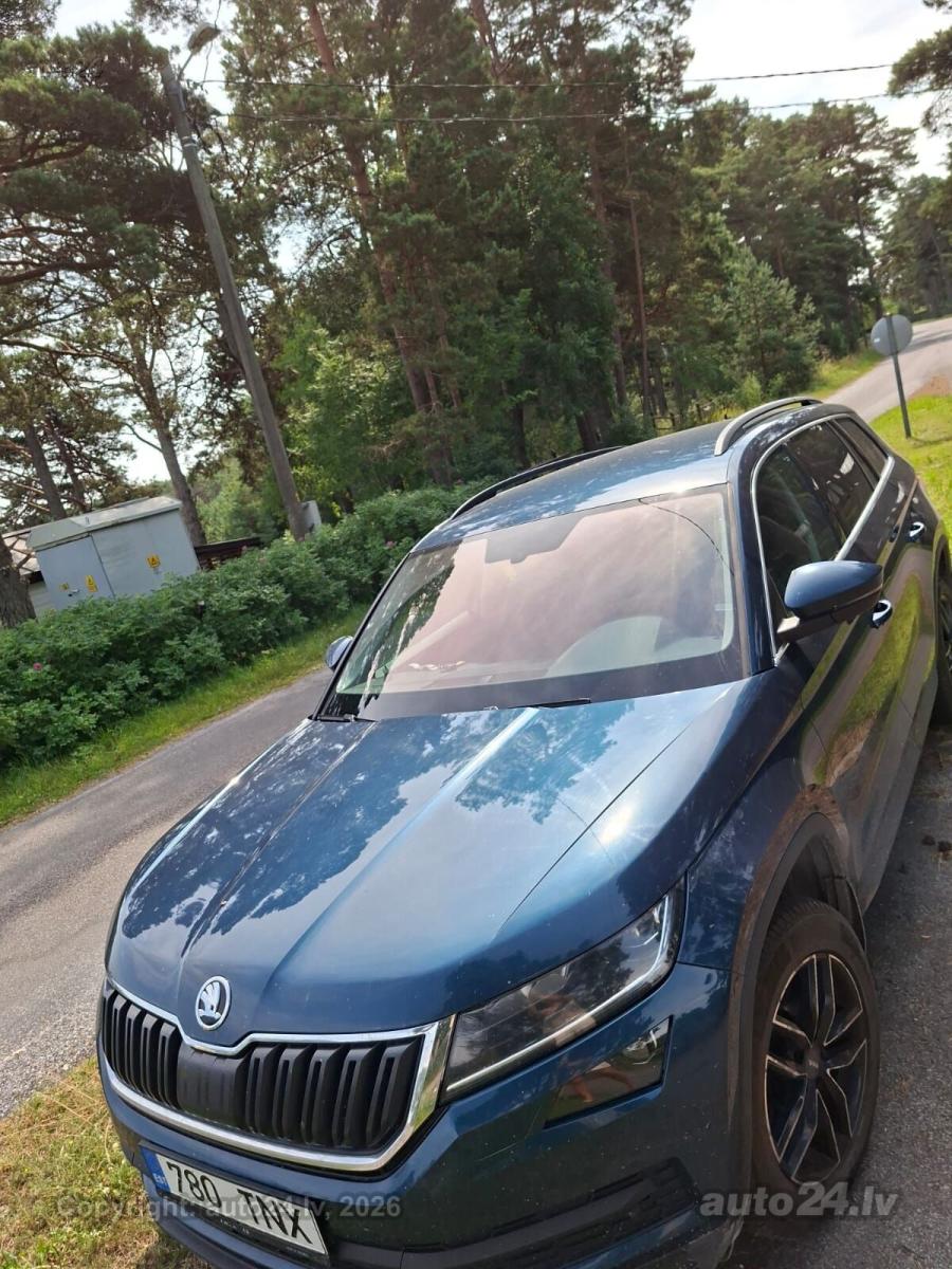 Blue Skoda Kodiaq 2019 in Tallinn, with an engine capacity of 1.50 L and mileage of 180 thousand km for 16999 €, photo 6 on AUTOMOTO.COM.LV
