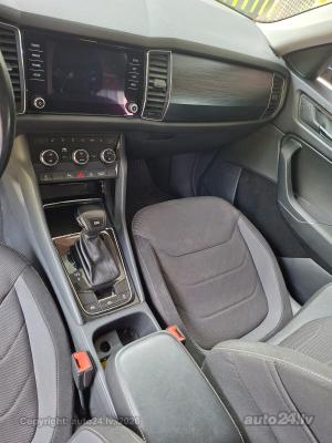 Blue Skoda Kodiaq 2019 in Tallinn, with an engine capacity of 1.50 L and mileage of 180 thousand km for 16999 €, photo 13 on AUTOMOTO.COM.LV