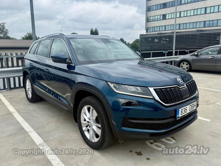 Синий Шкода Kodiaq 2019 в Таллин, объемом двигателя 2.00 л и пробегом 98 тыс. км за 23990 €, фото 5 на AUTOMOTO.COM.LV