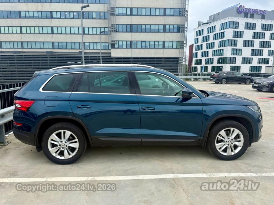 Синий Шкода Kodiaq 2019 в Таллин, объемом двигателя 2.00 л и пробегом 98 тыс. км за 23990 €, фото 6 на AUTOMOTO.COM.LV