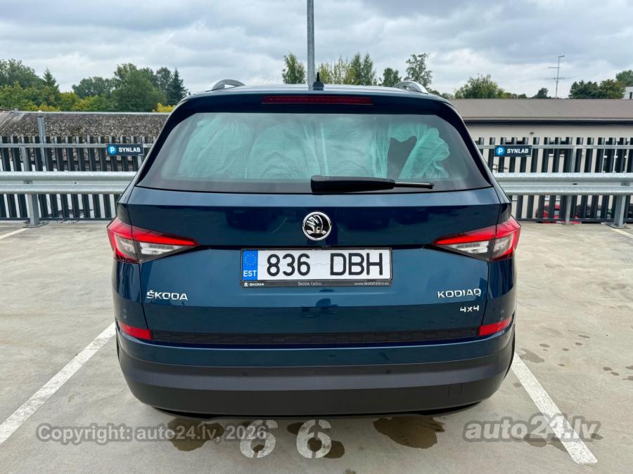 Синий Шкода Kodiaq 2019 в Таллин, объемом двигателя 2.00 л и пробегом 98 тыс. км за 23990 €, фото 9 на AUTOMOTO.COM.LV