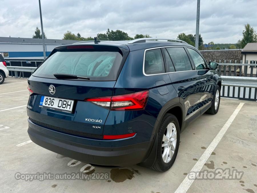 Синий Шкода Kodiaq 2019 в Таллин, объемом двигателя 2.00 л и пробегом 98 тыс. км за 23990 €, фото 10 на AUTOMOTO.COM.LV