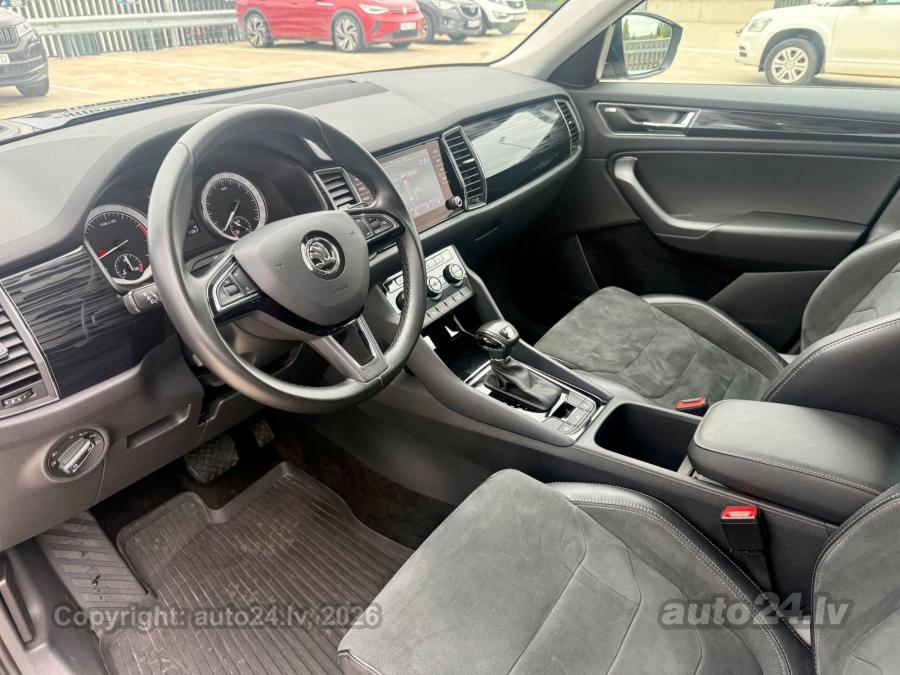 Синий Шкода Kodiaq 2019 в Таллин, объемом двигателя 2.00 л и пробегом 98 тыс. км за 23990 €, фото 11 на AUTOMOTO.COM.LV