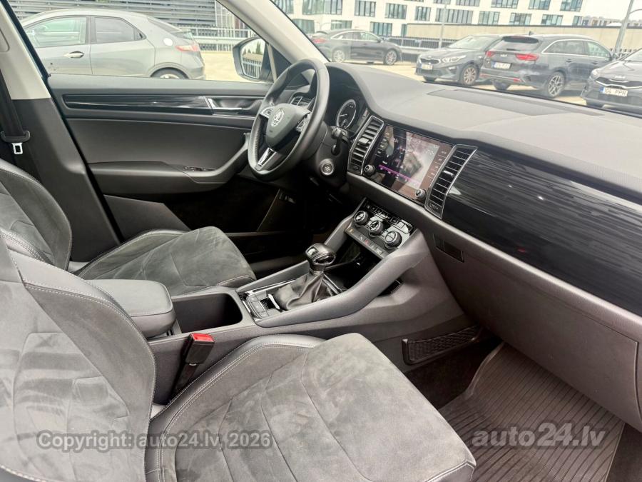 Синий Шкода Kodiaq 2019 в Таллин, объемом двигателя 2.00 л и пробегом 98 тыс. км за 23990 €, фото 13 на AUTOMOTO.COM.LV