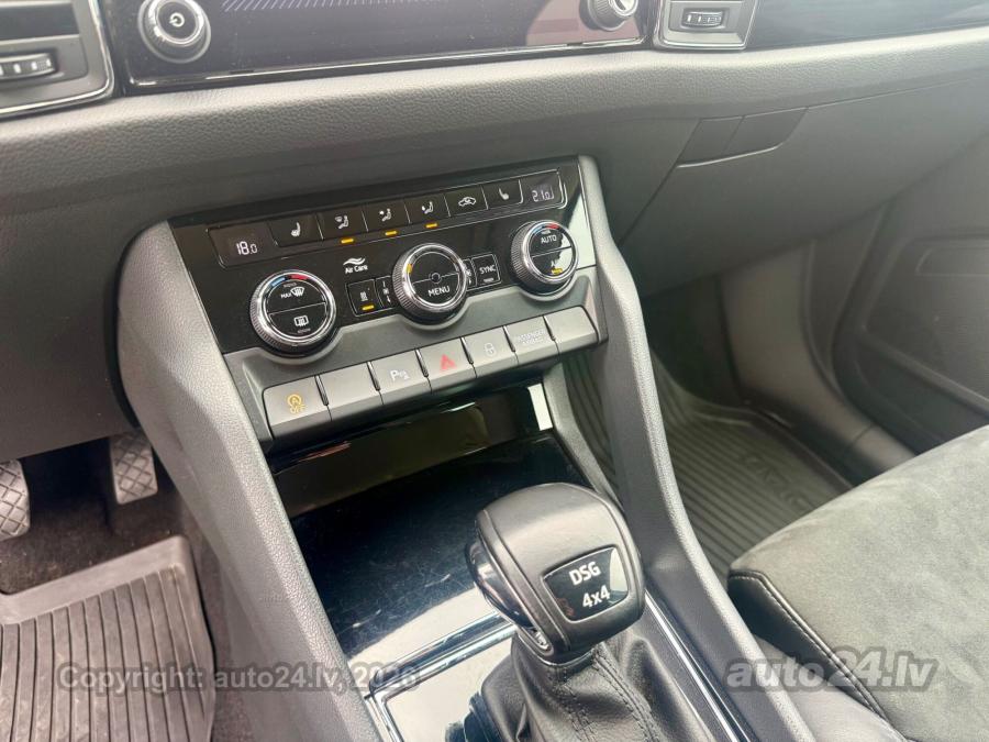 Синий Шкода Kodiaq 2019 в Таллин, объемом двигателя 2.00 л и пробегом 98 тыс. км за 23990 €, фото 16 на AUTOMOTO.COM.LV