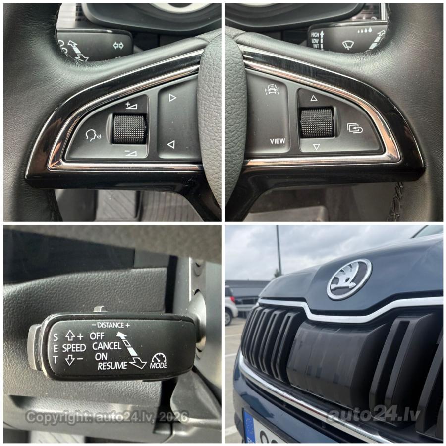 Синий Шкода Kodiaq 2019 в Таллин, объемом двигателя 2.00 л и пробегом 98 тыс. км за 23990 €, фото 17 на AUTOMOTO.COM.LV