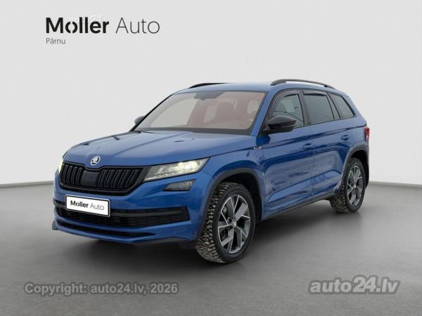 Zils Skoda Kodiaq 2020 Pērnava, ar dzinēja tilpumu 1.50 L un nobraukumu 85 tūkst. km par 26900 €, foto 1 vietnē AUTOMOTO.COM.LV