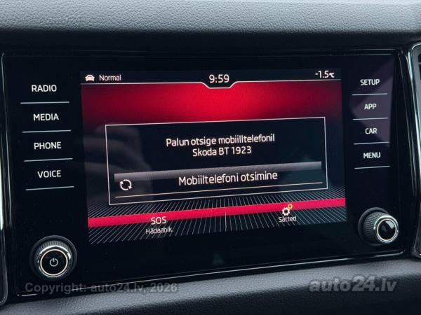 Zils Skoda Kodiaq 2020 Pērnava, ar dzinēja tilpumu 1.50 L un nobraukumu 85 tūkst. km par 26900 €, foto 11 vietnē AUTOMOTO.COM.LV