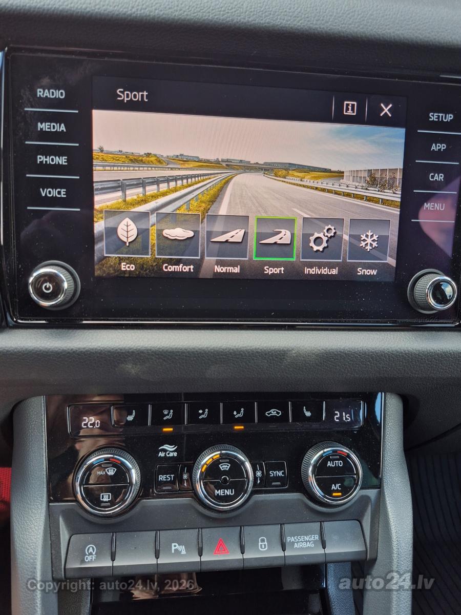 Zils Skoda Kodiaq 2020 Tartu, ar dzinēja tilpumu 2.00 L un nobraukumu 107 tūkst. km par 32990 €, foto 7 vietnē AUTOMOTO.COM.LV