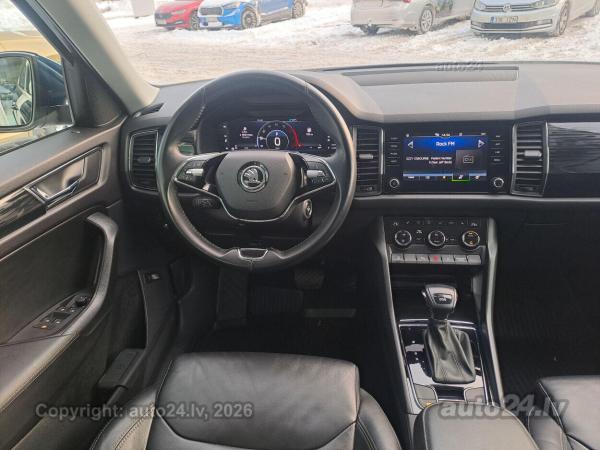Blue Skoda Kodiaq 2021 in Tartu, with an engine capacity of 2.00 L and mileage of 67 thousand km for 26990 €, photo 3 on AUTOMOTO.COM.LV