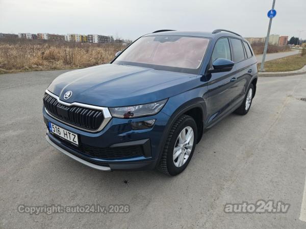 Синий Шкода Kodiaq 2021 в Таллин, объемом двигателя 1.50 л и пробегом 72 тыс. км за 24500 €, фото 1 на AUTOMOTO.COM.LV