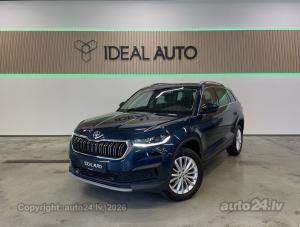 Blue Skoda Kodiaq 2021 in Tallinn, with an engine capacity of 2.00 L and mileage of 63 thousand km for 28990 €, photo  on AUTOMOTO.COM.LV