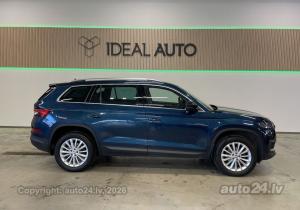 Blue Skoda Kodiaq 2021 in Tallinn, with an engine capacity of 2.00 L and mileage of 63 thousand km for 28990 €, photo 4 on AUTOMOTO.COM.LV
