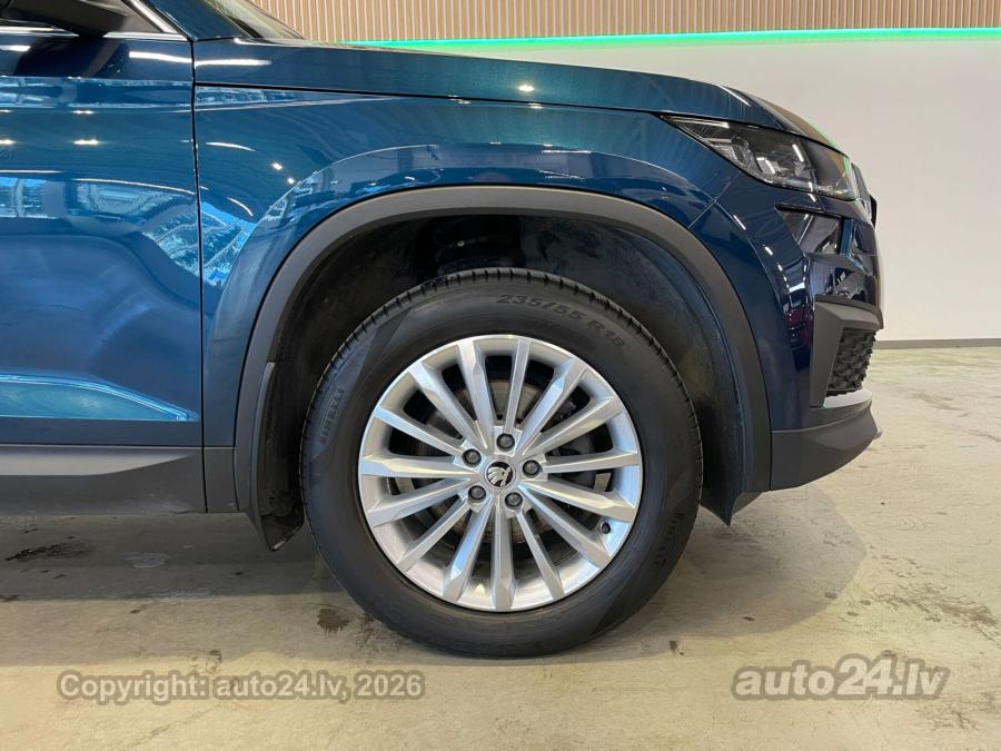 Blue Skoda Kodiaq 2021 in Tallinn, with an engine capacity of 2.00 L and mileage of 63 thousand km for 28990 €, photo 6 on AUTOMOTO.COM.LV