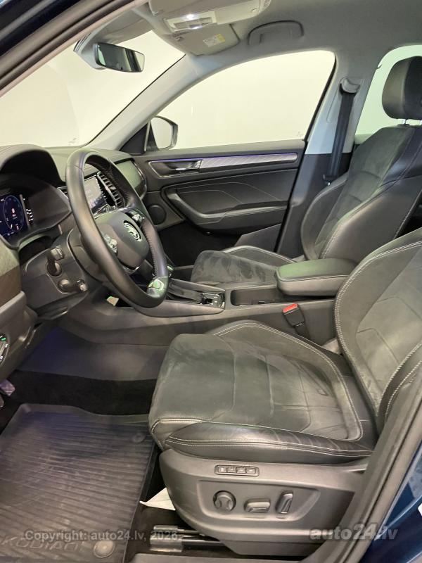 Zils Skoda Kodiaq 2021 Tallina, ar dzinēja tilpumu 2.00 L un nobraukumu 63 tūkst. km par 28990 €, foto 6 vietnē AUTOMOTO.COM.LV
