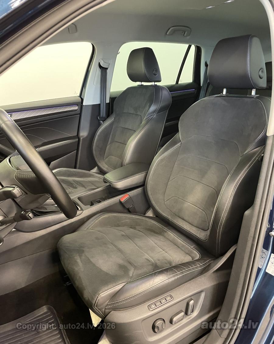 Blue Skoda Kodiaq 2021 in Tallinn, with an engine capacity of 2.00 L and mileage of 63 thousand km for 28990 €, photo 8 on AUTOMOTO.COM.LV