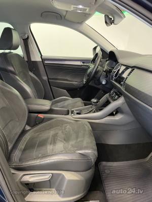 Blue Skoda Kodiaq 2021 in Tallinn, with an engine capacity of 2.00 L and mileage of 63 thousand km for 28990 €, photo 10 on AUTOMOTO.COM.LV