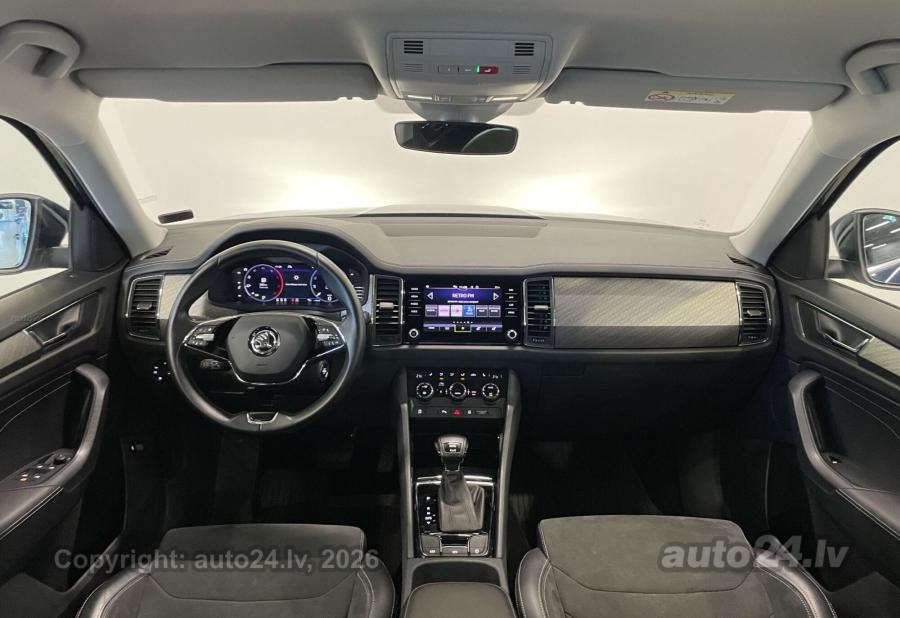 Blue Skoda Kodiaq 2021 in Tallinn, with an engine capacity of 2.00 L and mileage of 63 thousand km for 28990 €, photo 15 on AUTOMOTO.COM.LV