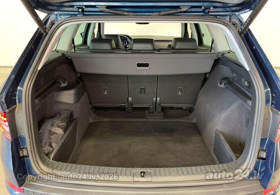 Blue Skoda Kodiaq 2021 in Tallinn, with an engine capacity of 2.00 L and mileage of 63 thousand km for 28990 €, photo 20 on AUTOMOTO.COM.LV