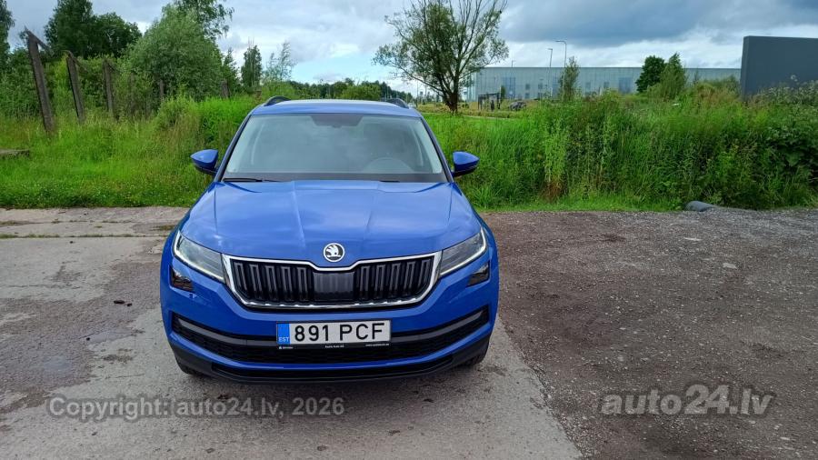 Синий Шкода Kodiaq 2021 в Тарту, объемом двигателя 1.50 л и пробегом 70 тыс. км за 25500 €, фото 1 на AUTOMOTO.COM.LV