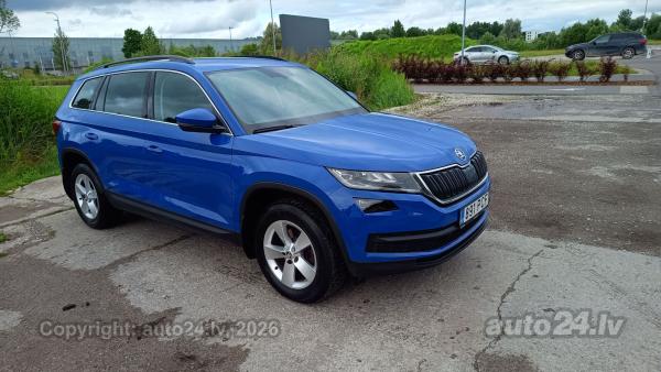 Blue Skoda Kodiaq 2021 in Tartu, with an engine capacity of 1.50 L and mileage of 70 thousand km for 25500 €, photo 3 on AUTOMOTO.COM.LV