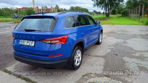 Синий Шкода Kodiaq 2021 в Тарту, объемом двигателя 1.50 л и пробегом 70 тыс. км за 25500 €, фото 5 на AUTOMOTO.COM.LV