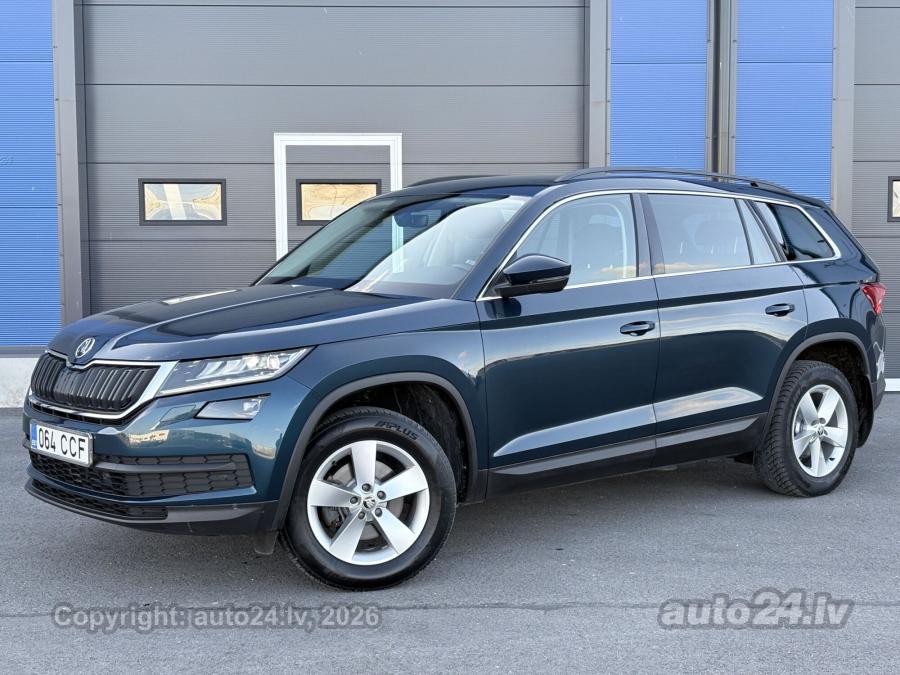 Zils Skoda Kodiaq 2021 Tartu, ar dzinēja tilpumu 1.50 L un nobraukumu 105 tūkst. km par 18990 €, foto 1 vietnē AUTOMOTO.COM.LV