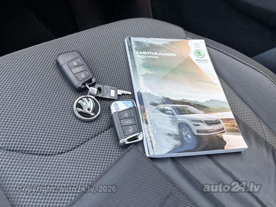 Zils Skoda Kodiaq 2021 Tartu, ar dzinēja tilpumu 1.50 L un nobraukumu 105 tūkst. km par 18990 €, foto 20 vietnē AUTOMOTO.COM.LV