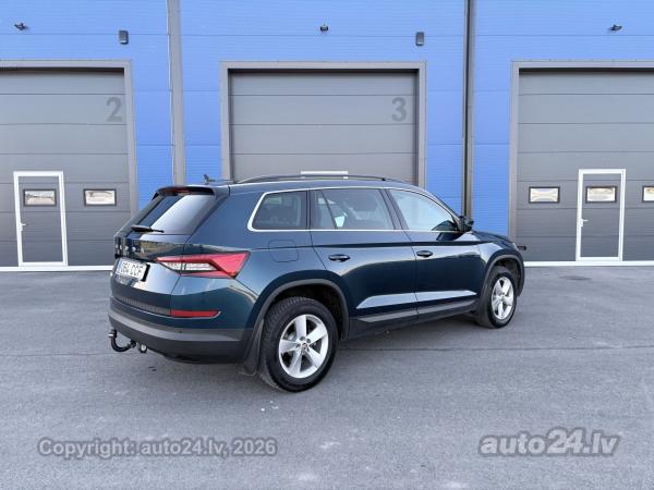 Синий Шкода Kodiaq 2021 в Тарту, объемом двигателя 1.50 л и пробегом 105 тыс. км за 18990 €, фото 6 на AUTOMOTO.COM.LV