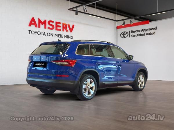 Синий Шкода Kodiaq 2021 в Тарту, объемом двигателя 1.50 л и пробегом 74 тыс. км за 23190 €, фото 3 на AUTOMOTO.COM.LV