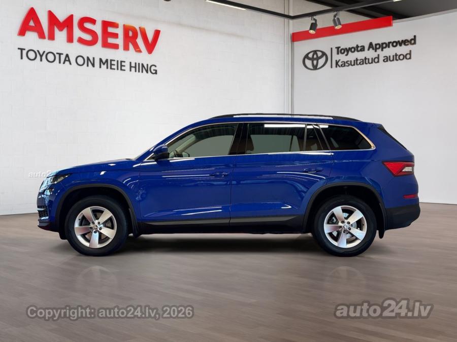 Синий Шкода Kodiaq 2021 в Тарту, объемом двигателя 1.50 л и пробегом 74 тыс. км за 23190 €, фото 4 на AUTOMOTO.COM.LV