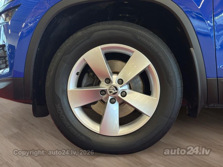 Синий Шкода Kodiaq 2021 в Тарту, объемом двигателя 1.50 л и пробегом 74 тыс. км за 23190 €, фото 16 на AUTOMOTO.COM.LV