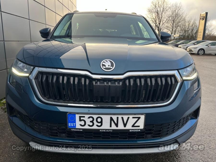 Zils Skoda Kodiaq 2022 Kuresāre, ar dzinēja tilpumu 1.50 L un nobraukumu 52 tūkst. km par 22990 €, foto 2 vietnē AUTOMOTO.COM.LV