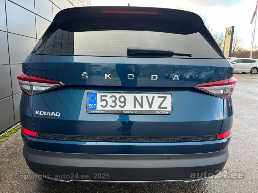 Zils Skoda Kodiaq 2022 Kuresāre, ar dzinēja tilpumu 1.50 L un nobraukumu 52 tūkst. km par 22990 €, foto 5 vietnē AUTOMOTO.COM.LV