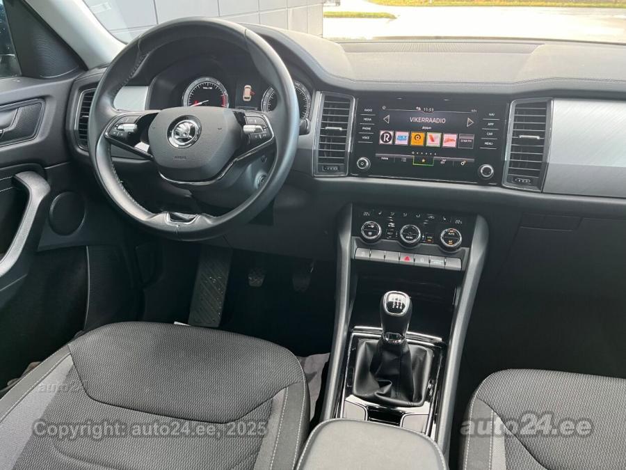 Zils Skoda Kodiaq 2022 Kuresāre, ar dzinēja tilpumu 1.50 L un nobraukumu 52 tūkst. km par 22990 €, foto 11 vietnē AUTOMOTO.COM.LV