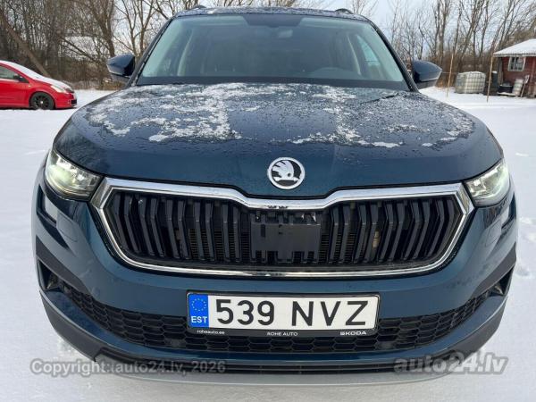 Синий Шкода Kodiaq 2022 в Курессааре, объемом двигателя 1.50 л и пробегом 52 тыс. км за 22990 €, фото 2 на AUTOMOTO.COM.LV