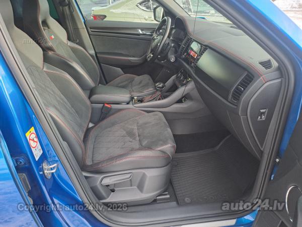 Blue Skoda Kodiaq 2022 in Tartu, with an engine capacity of 2.00 L and mileage of 56 thousand km for 34900 €, photo 5 on AUTOMOTO.COM.LV