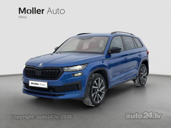 Zils Skoda Kodiaq 2022 Pērnava, ar dzinēja tilpumu 2.00 L un nobraukumu 182 tūkst. km par 31900 €, foto 1 vietnē AUTOMOTO.COM.LV