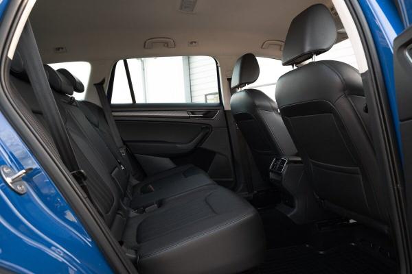 Blue Skoda Kodiaq 2022 in Jelgava, with an engine capacity of 2.00 L and mileage of 137 thousand km for 27250 €, photo 10 on AUTOMOTO.COM.LV