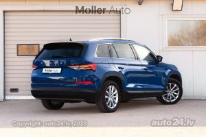 Blue Skoda Kodiaq 2022 in Jelgava, with an engine capacity of 2.00 L and mileage of 137 thousand km for 27926 €, photo 7 on AUTOMOTO.COM.LV