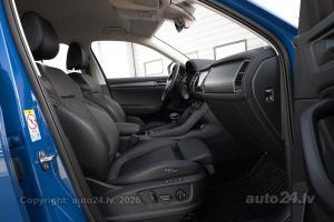 Blue Skoda Kodiaq 2022 in Jelgava, with an engine capacity of 2.00 L and mileage of 137 thousand km for 27926 €, photo 10 on AUTOMOTO.COM.LV