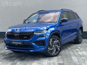 Zils Skoda Kodiaq 2022 Rīga, ar dzinēja tilpumu 2.00 L un nobraukumu 64 tūkst. km par 34950 €, foto  vietnē AUTOMOTO.COM.LV
