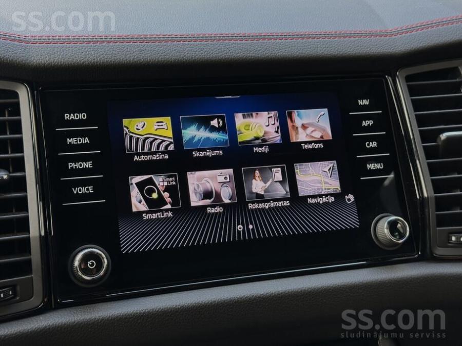 Zils Skoda Kodiaq 2022 Rīga, ar dzinēja tilpumu 2.00 L un nobraukumu 64 tūkst. km par 34950 €, foto 16 vietnē AUTOMOTO.COM.LV
