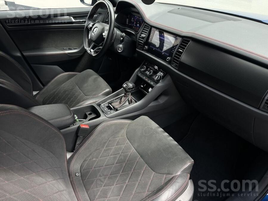 Zils Skoda Kodiaq 2022 Rīga, ar dzinēja tilpumu 2.00 L un nobraukumu 64 tūkst. km par 34950 €, foto 19 vietnē AUTOMOTO.COM.LV